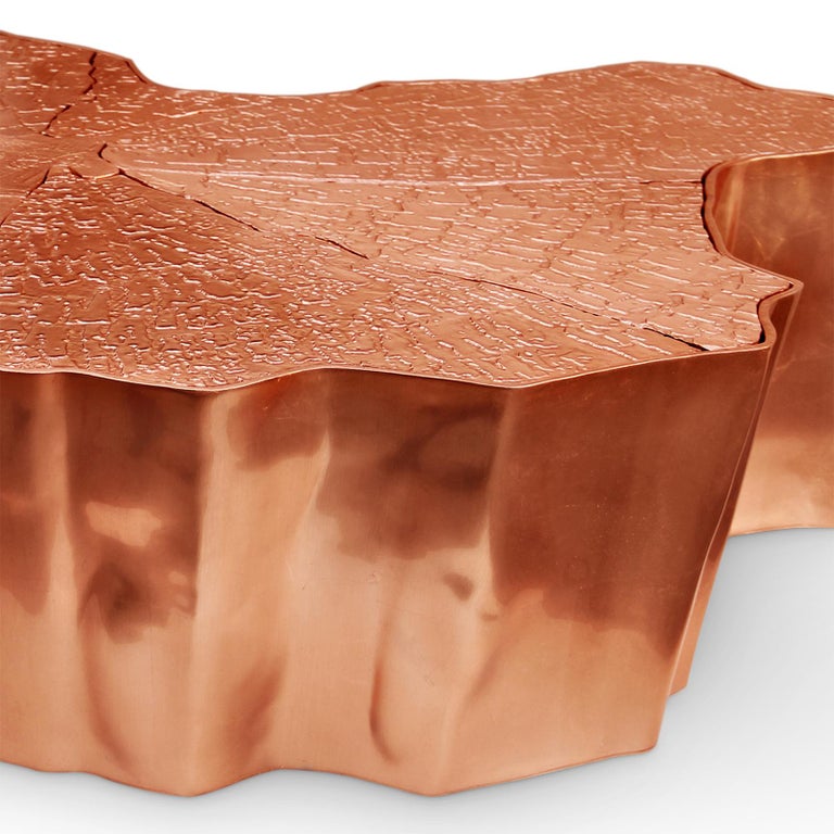 Heaven Copper Coffee Table For Sale at 1stDibs