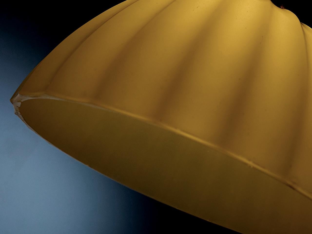 Heavy Concave Fluted Domes, Pair at 1stDibs | concave dome