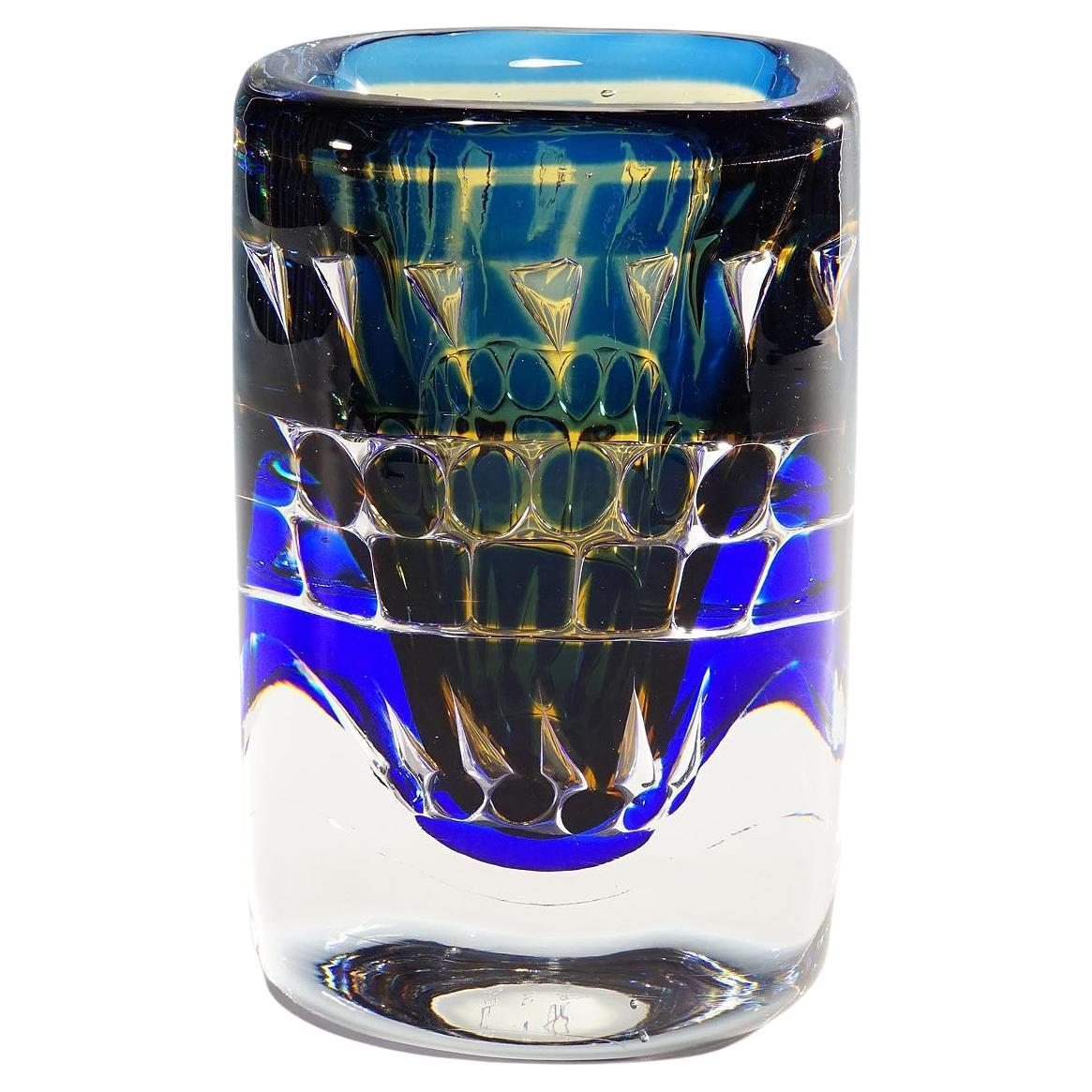 Ariel Art Glass Vase by Edvin Ohrstrom for Orrefors at 1stDibs ...