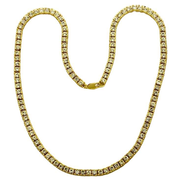 1990s Sugilite, Lapis with Rubelites Gold Cleopatra Style Necklace with ...