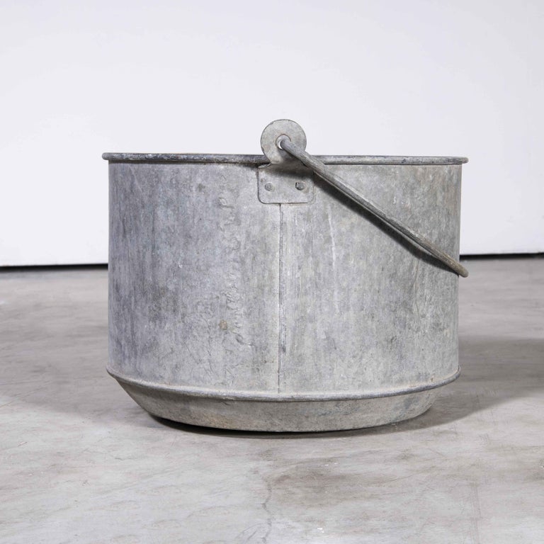 Heavy Weight French Farm Feed Bucket For Sale at 1stDibs