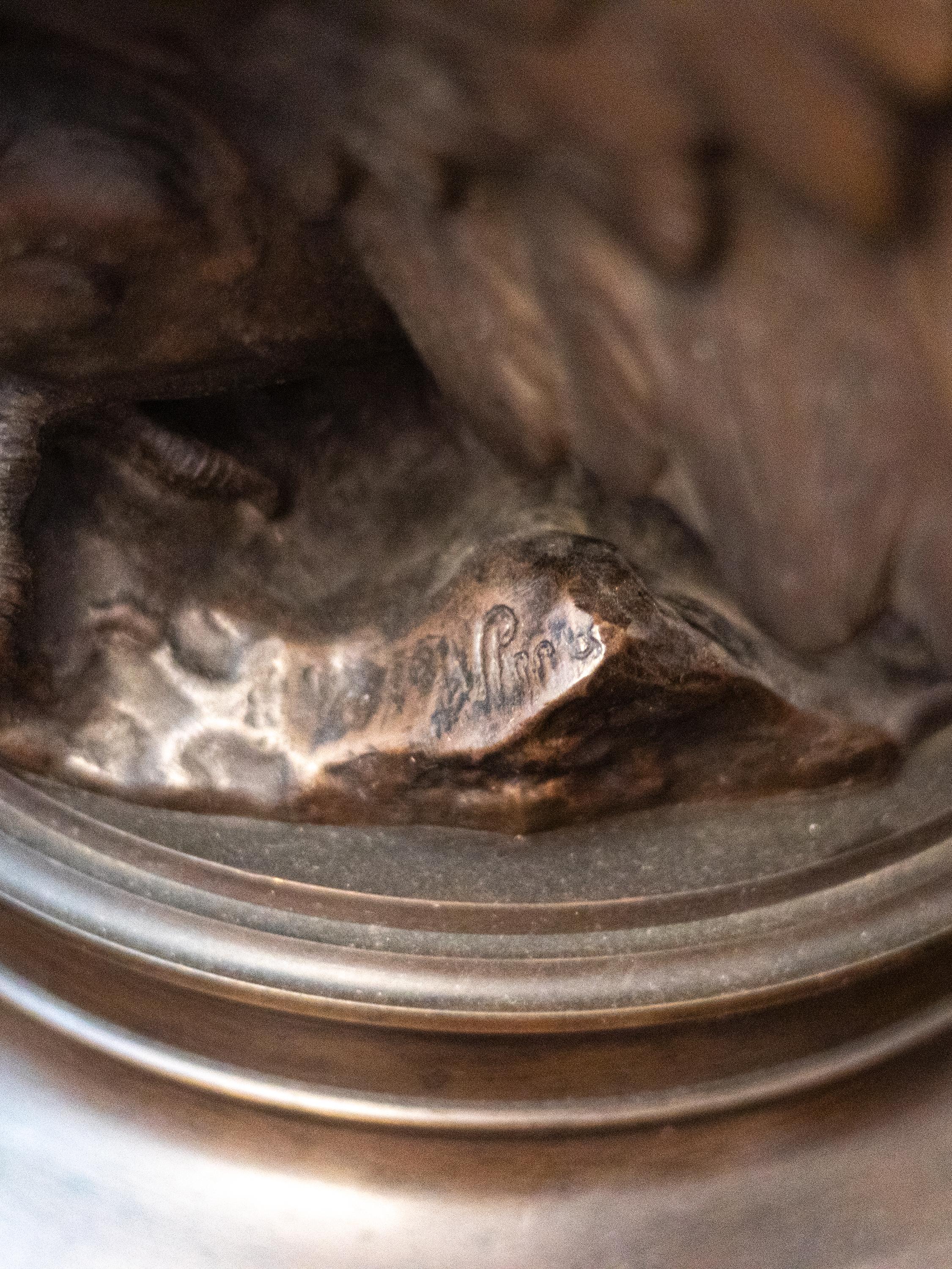 Hebe and the eagle of Jupiter statue by Jules Roulleau For Sale at 1stDibs