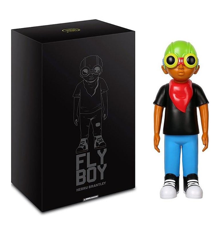 Hebru Brantley - Hebru Brantley Flyboy 2018 (Hebru Brantley art toy) at ...