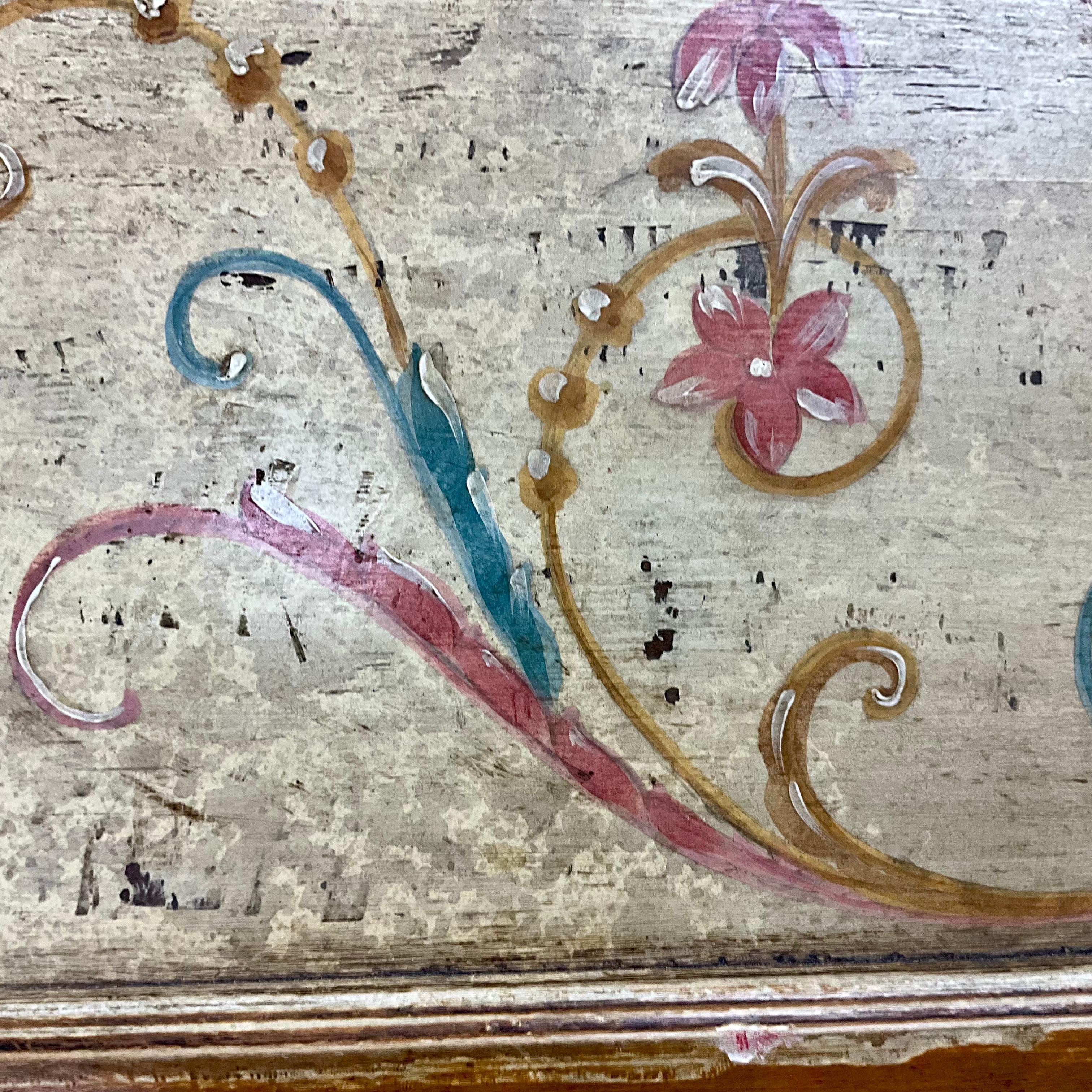 Heckman Furniture Painted Slant Front Secretary Desk - Late 20th ...