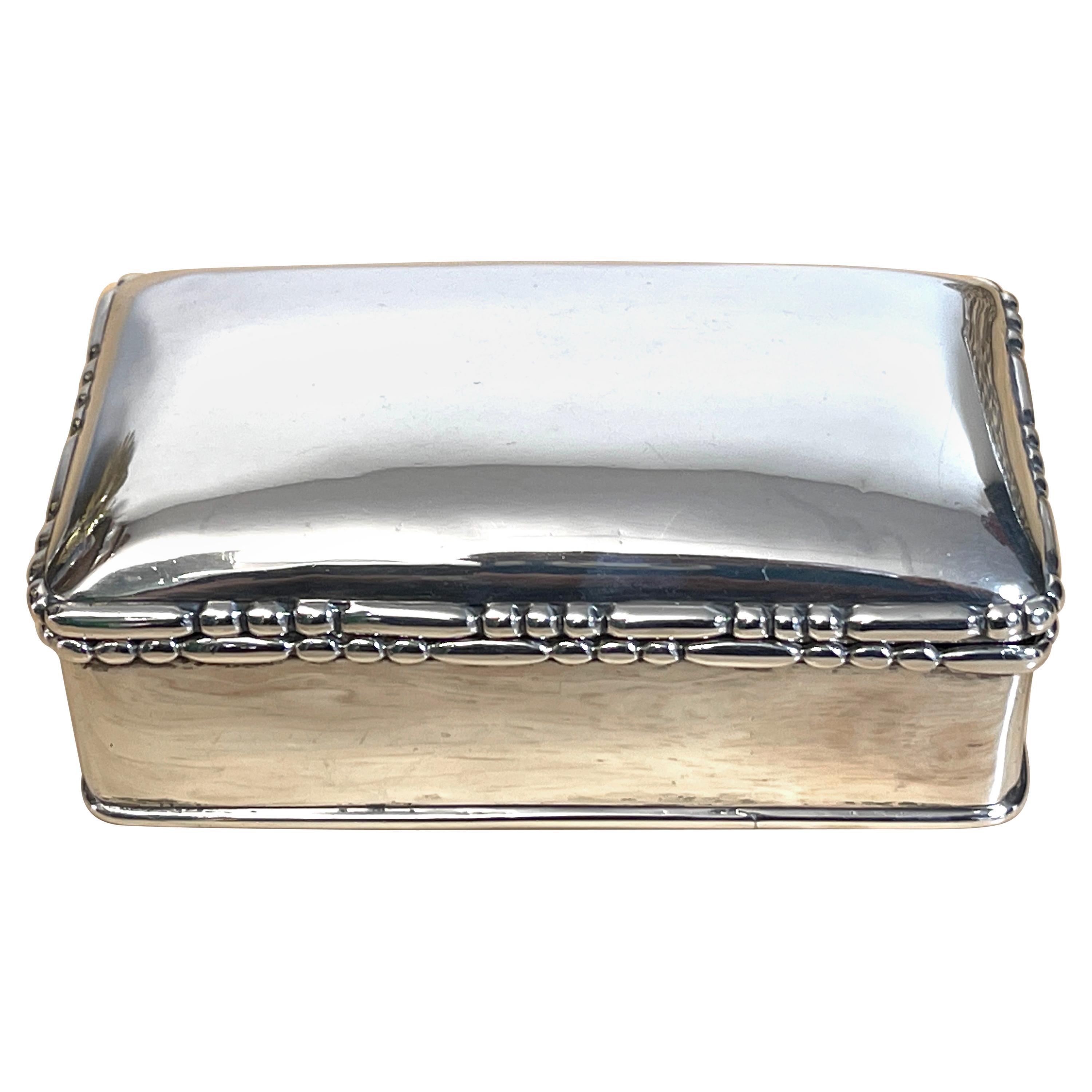 Sterling Silver Boxes - 603 For Sale at 1stDibs | sterling silver ...