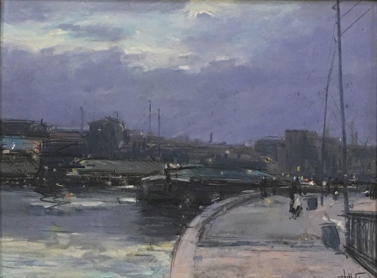 Hector Letellier - A View of Paris For Sale at 1stDibs