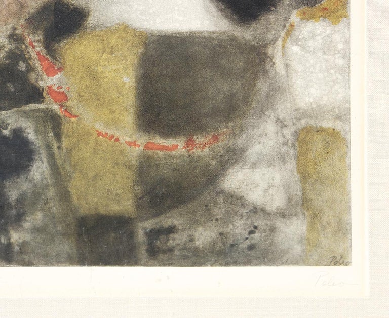 Hector Poleo - Abstract Yellow, Black, and White Abstract Portrait ...