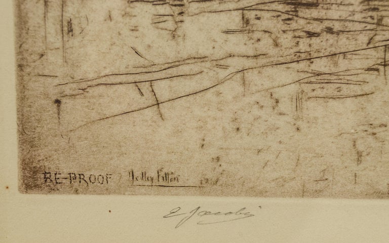 Etching of John Knox's House Hedley Fitton RA For Sale at 1stDibs