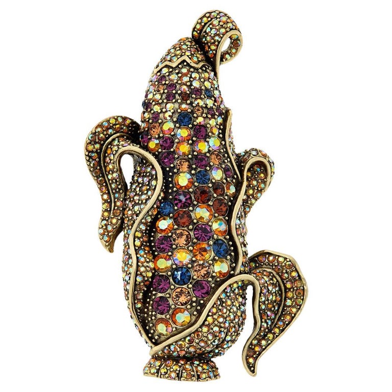 Heidi Daus Maizing Corn Thanksgiving Crystal Accented Pin Brooch For ...