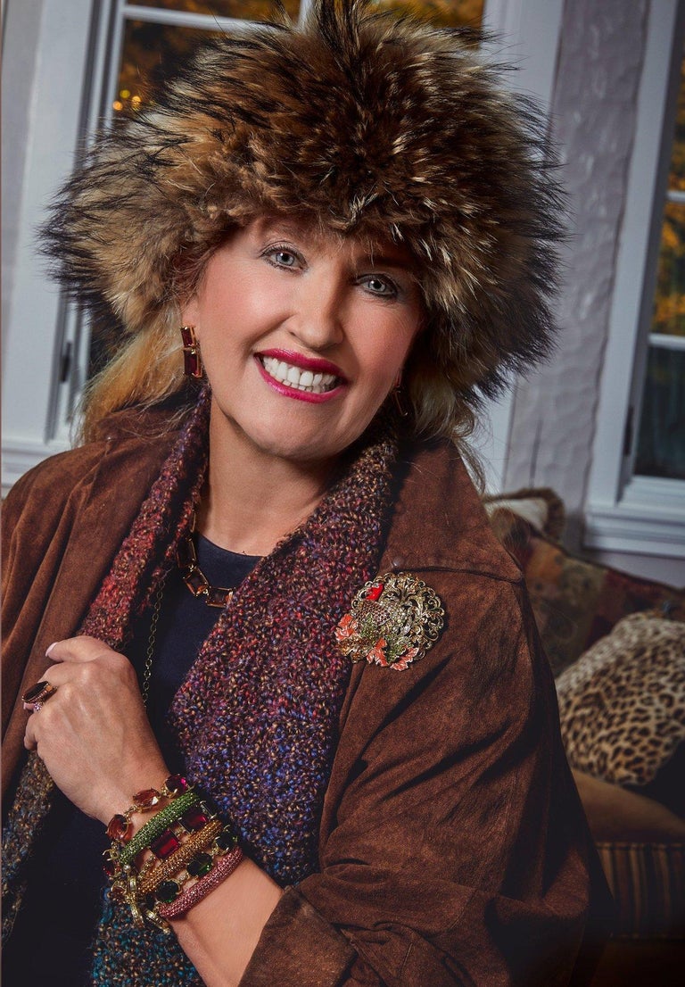 Heidi Daus Teresa Turkey Crystal Accented and Enamel Turkey Pin Brooch ...