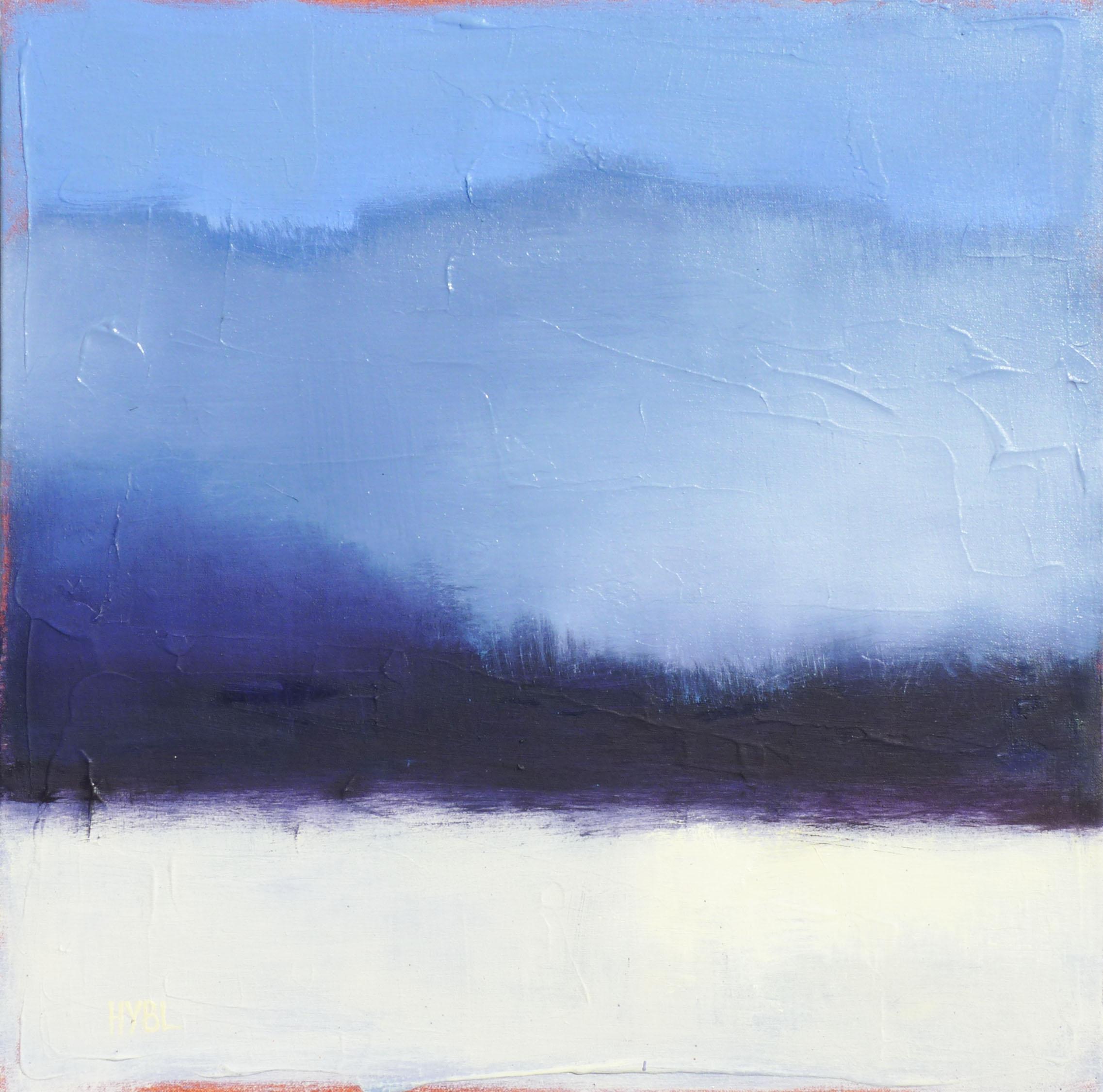 Heidi Hybl - Lavender Sky, Abstract Oil Painting For Sale at 1stDibs