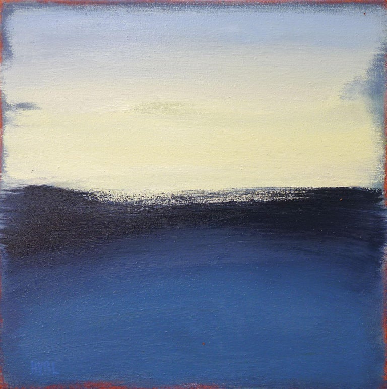 Heidi Hybl - Bright Sunrise, Abstract Oil Painting For Sale at 1stDibs