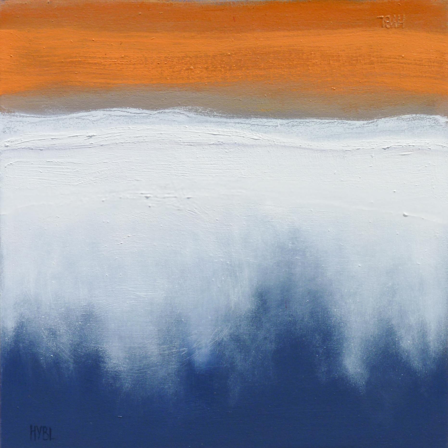 Heidi Hybl - Lavender Sky, Abstract Oil Painting For Sale at 1stDibs