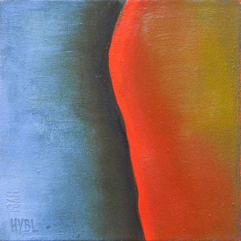 Heidi Hybl - Peinture à l'huile abstraite « Fire Ridge » en vente sur ...
