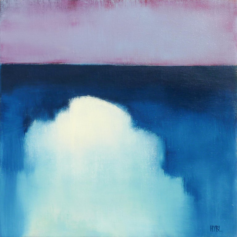 Heidi Hybl - Flare, Abstract Oil Painting For Sale at 1stDibs