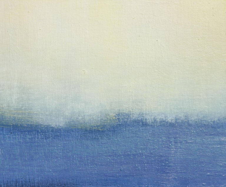 Heidi Hybl - Gold Fog, Abstract Oil Painting at 1stDibs