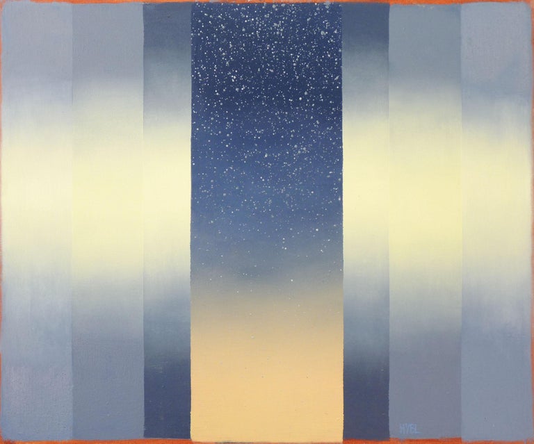 Heidi Hybl - Nightlight, Abstract Oil Painting For Sale at 1stDibs