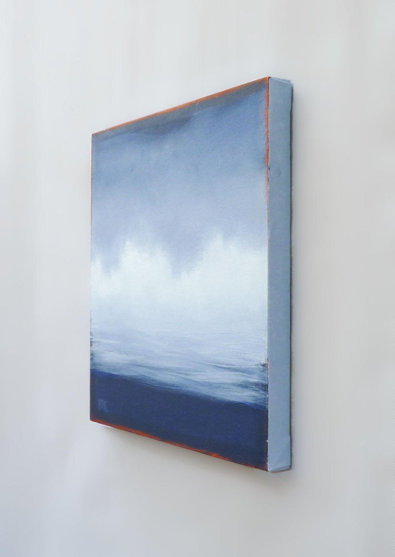 Heidi Hybl - White Clouds, Abstract Oil Painting For Sale at 1stDibs