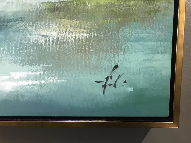 Heidi Kirschner - Dancing Water by Heidi Kirschner, Framed Square ...