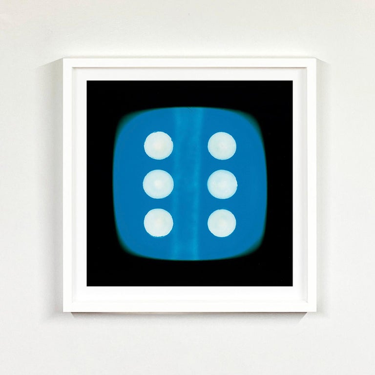 Heidler & Heeps - Dice Series, Blue Six - Pop Art Color Photography For ...