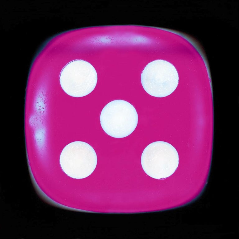 Heidler & Heeps - Dice Series, Pink Five - Pop Art Color Photography ...