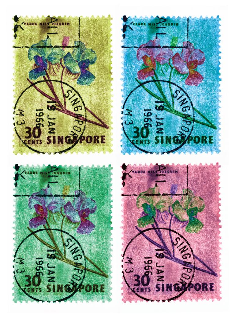 Heidler & Heeps - Singapore Stamp Collection, 30c Singapore Orchid ...