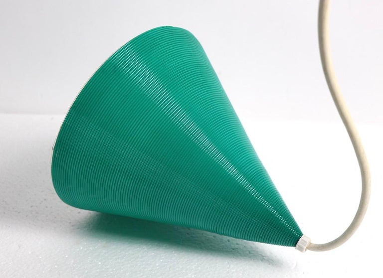 Heifetz Rotoflex Green Cone Pendant Fixture by Moe Lighting For Sale at ...