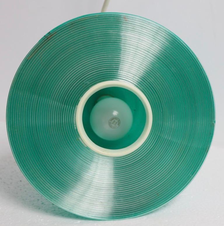 Heifetz Rotoflex Green Cone Pendant Fixture by Moe Lighting For Sale at ...