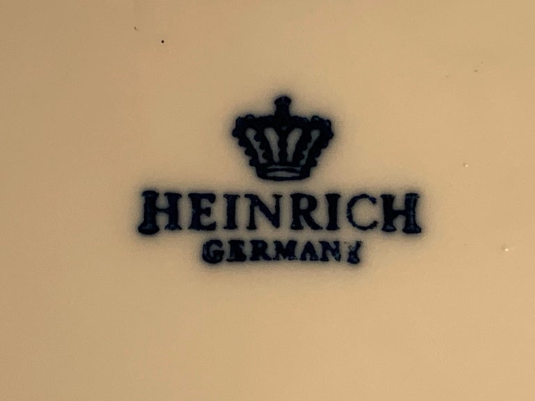 Heinrich Vase Urn Floor Standing White Sculpted Porcelain For Sale at ...