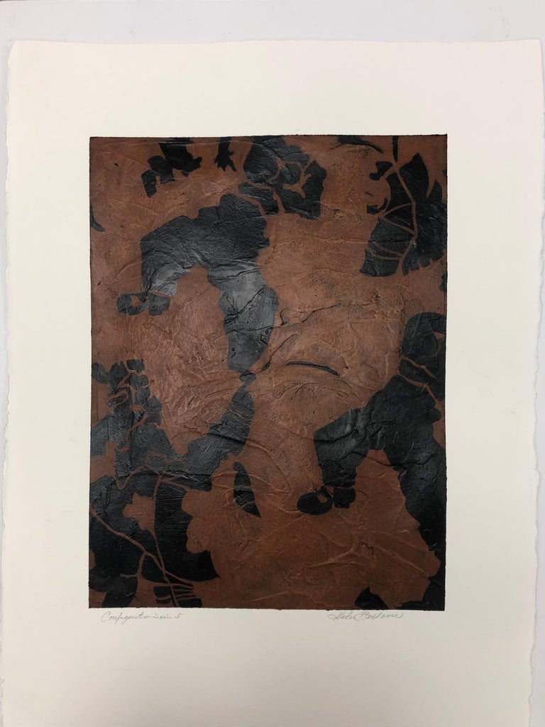 Helen Bellaver - Configuration Series 5 - Abstract Expressionist Mixed ...