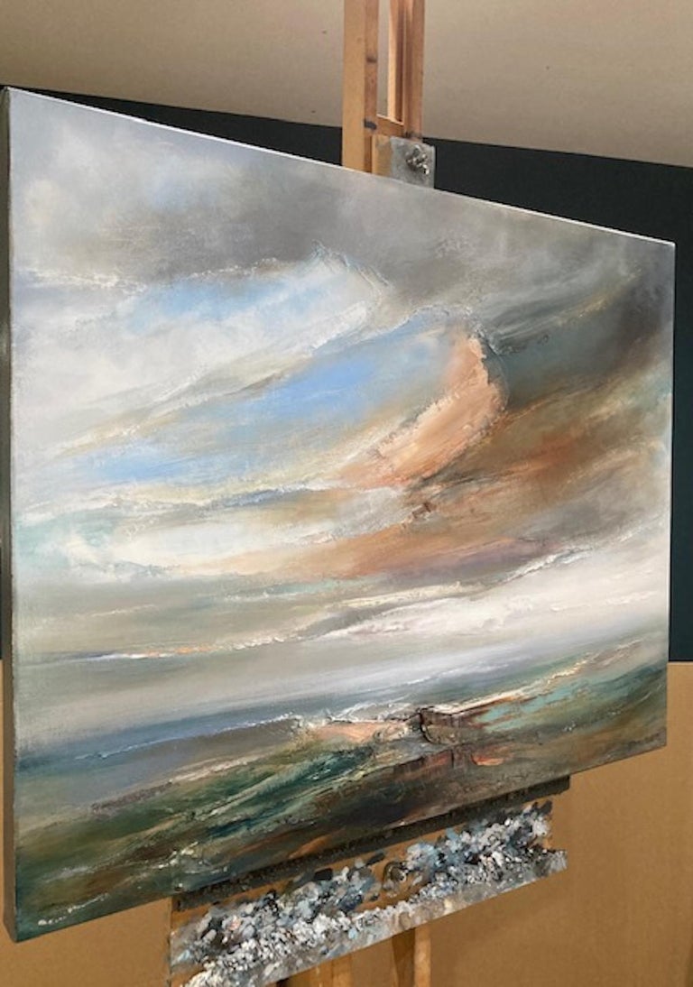 Helen Howells - Foraging for Seaweed, Helen Howells, Landscape painting ...