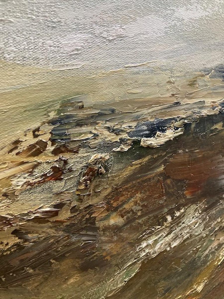 Helen Howells - Mountain Top, Welsh Landscape Painting, Contemporary ...