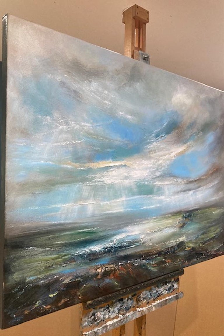 Helen Howells - Tidal Retreat, Helen Howells, Contemporary painting ...