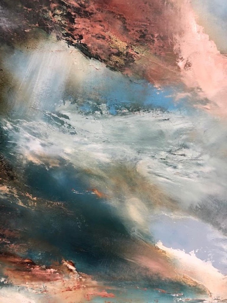 Helen Langfield - Asperous Shoreline, Seascape Art, Landscape Painting ...