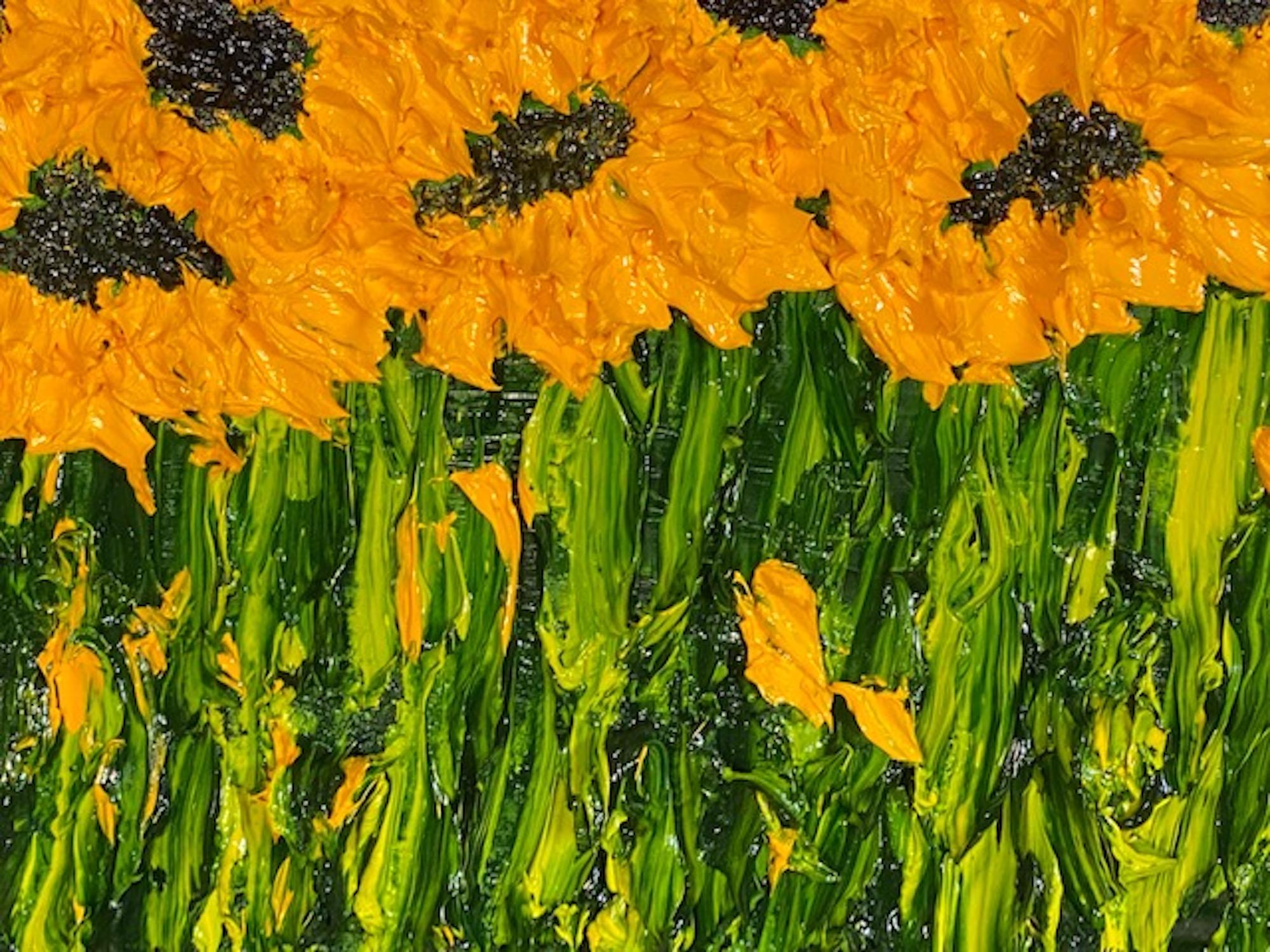 Helen Petri - A Summer Day - floral impasto impressionist artwork ...