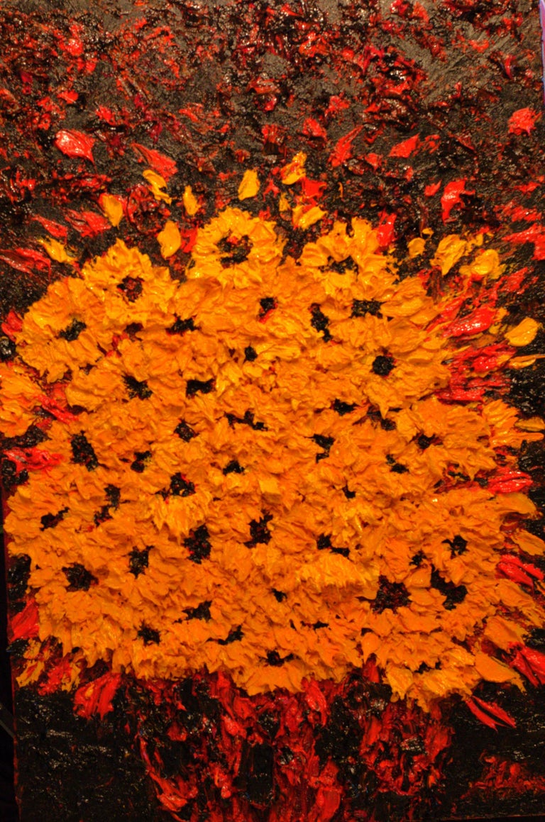 Helen Petri - Bouquet of Flowers - impasto impressionist artwork ...