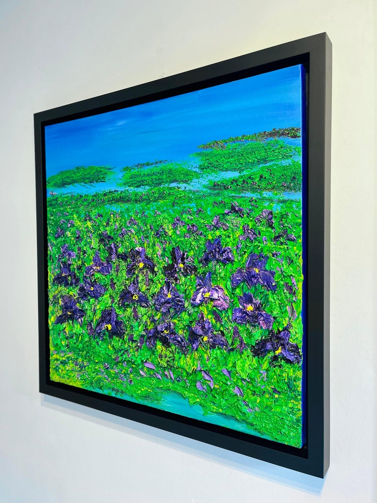Helen Petri - Jewelled Coast - floral impasto impressionist artwork ...