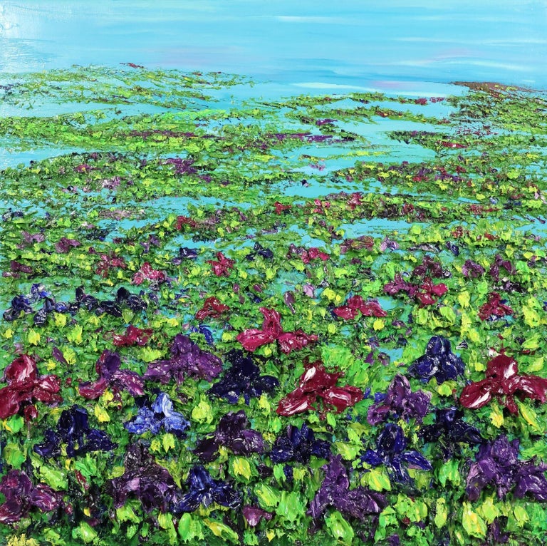 Helen Petri - Splendour in the Grass - impasto impressionist artwork ...