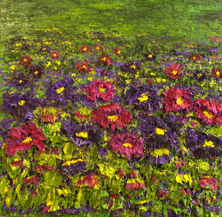 Helen Petri - Spring in Provence - oil impasto impressionist artwork ...