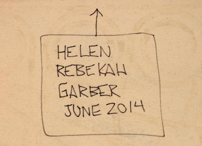 Helen Rebekah Garber - Original Abstract Large 5-Foot Oil Painting on ...