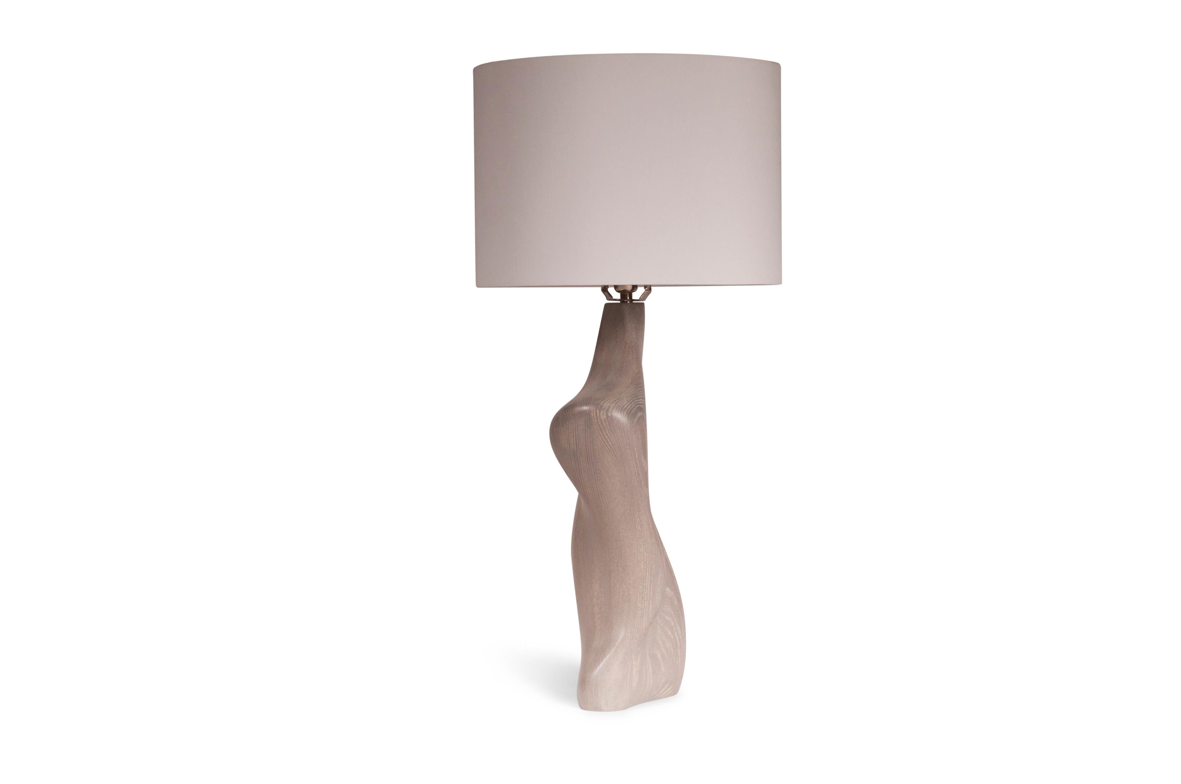 Amorph Helen Table Lamp, Antique Gray For Sale at 1stDibs