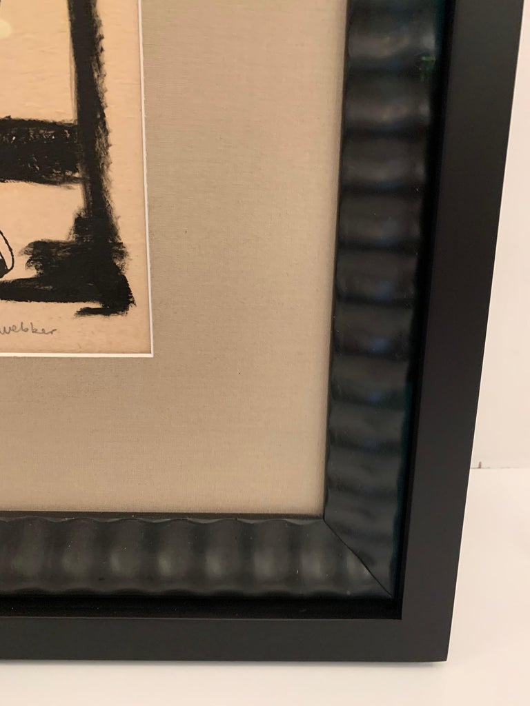 Helen Webber Original Painting in Gallery Frame For Sale at 1stDibs