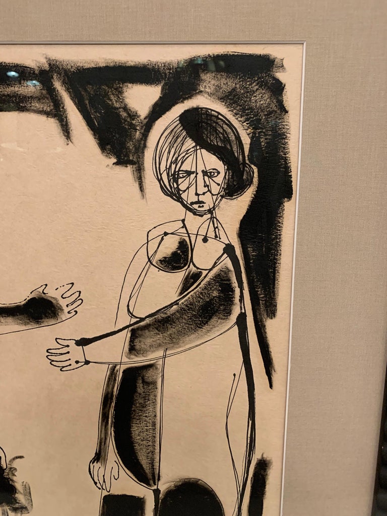 Helen Webber Original Painting in Gallery Frame For Sale at 1stDibs
