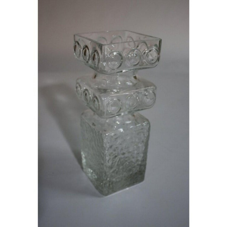 Helena Tynell Bubble Art Glass Vase by Helena Tynell For Sale at 1stDibs