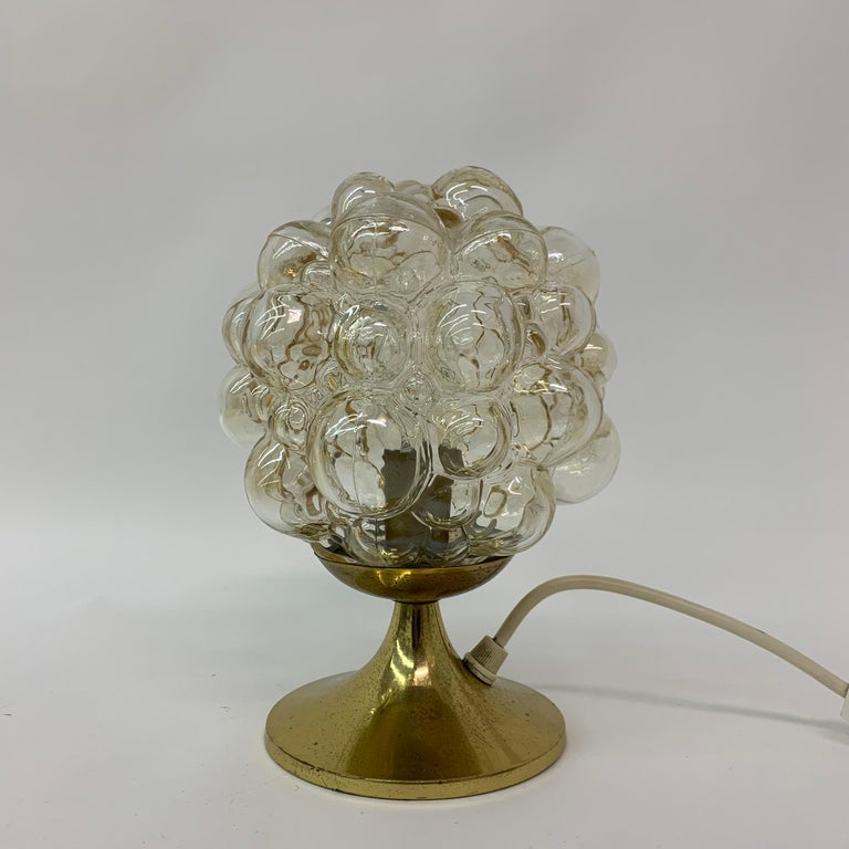 Helena Tynell Glass Bubble Table Lamp, 1970s For Sale at 1stDibs