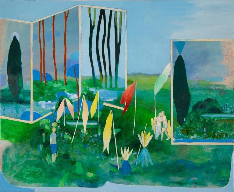 Hélène Duclos - Multiple worlds #2 Hélène Duclos Contemporary painting ...