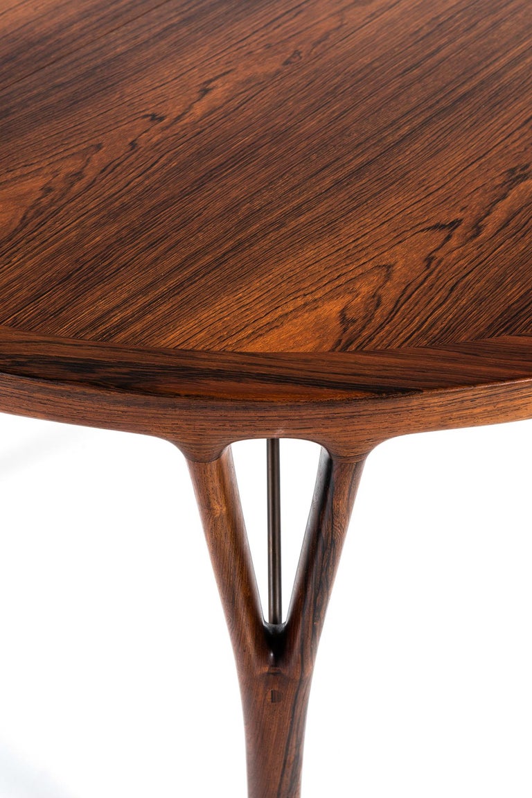 Helge Vestergaard-Jensen Dining Table by Peder Pedersen in Denmark at ...
