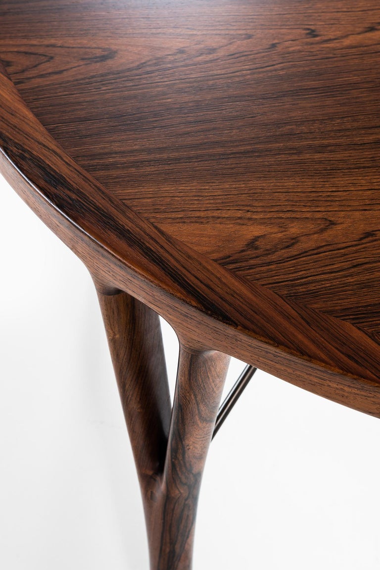 Helge Vestergaard-Jensen Dining Table by Peder Pedersen in Denmark at ...