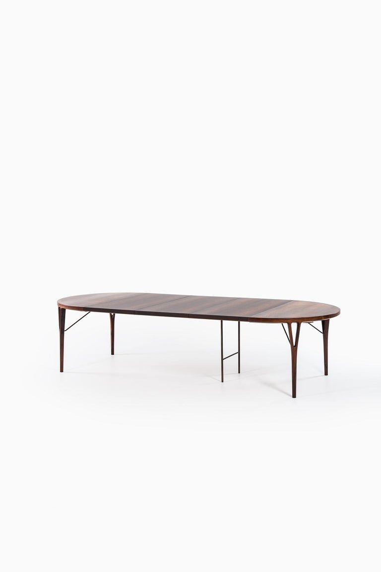 Helge Vestergaard-Jensen Dining Table by Peder Pedersen in Denmark at ...