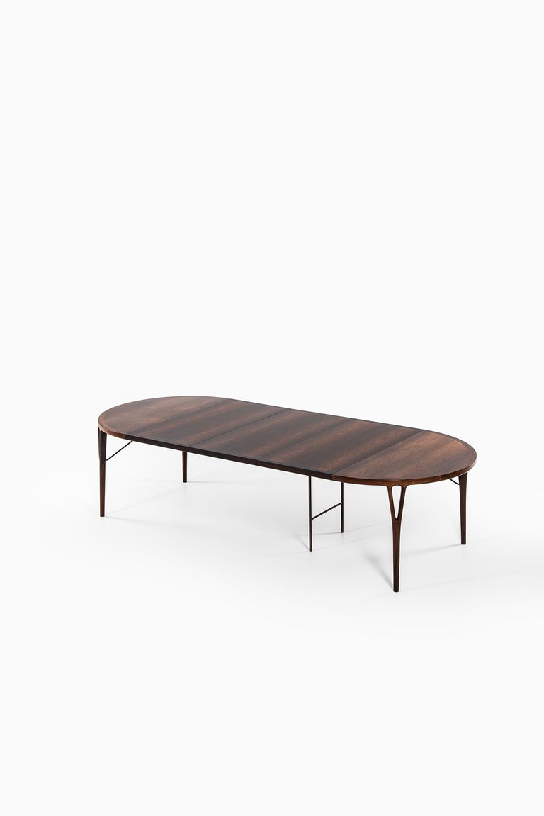 Helge Vestergaard-Jensen Dining Table by Peder Pedersen in Denmark at ...